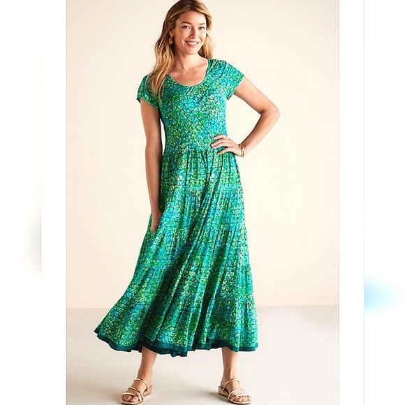 Soft Surroundings | Dresses | Nwot Soft Surroundings Marianna Geo Batik ...